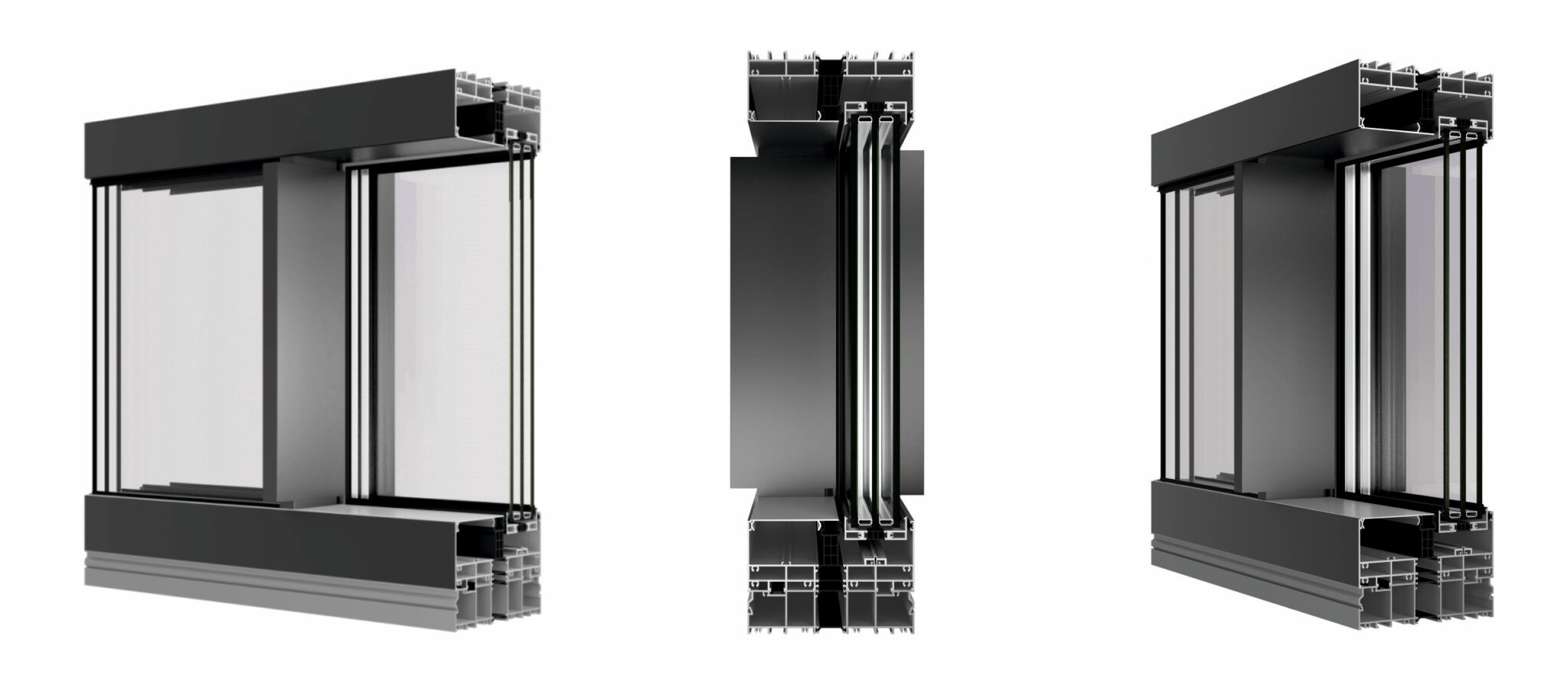 MB-SkyLine Type R – slim-profile sliding door system - KNS Okna